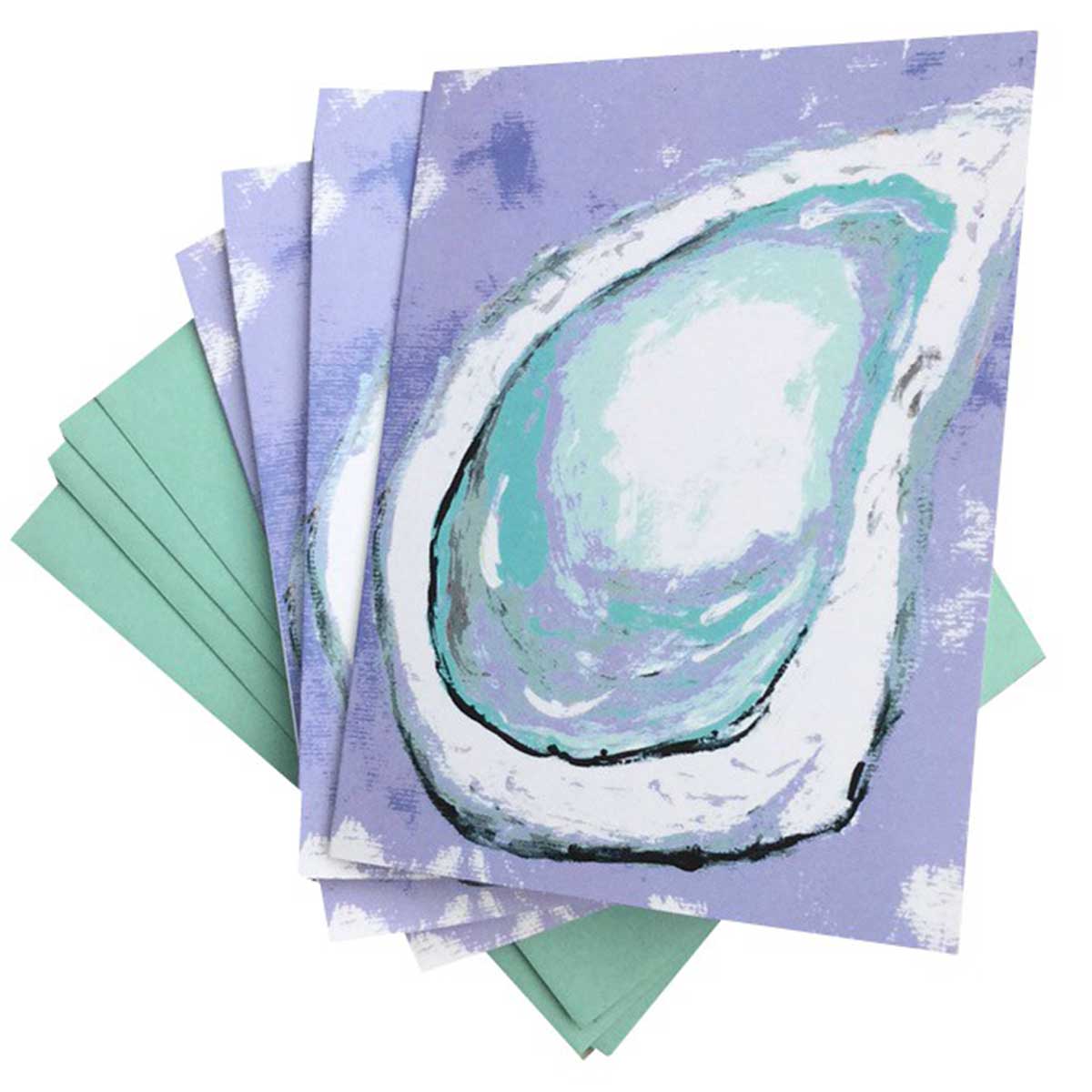 Oyster Notecard Set | Lemondaisy Design